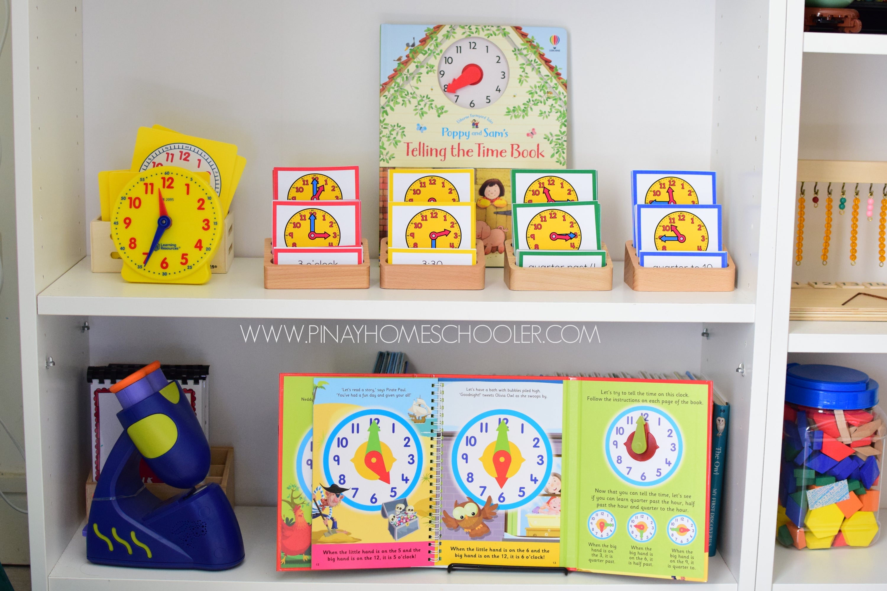 Montessori Learning Time and Clock Cards – Pinay Homeschooler Shop