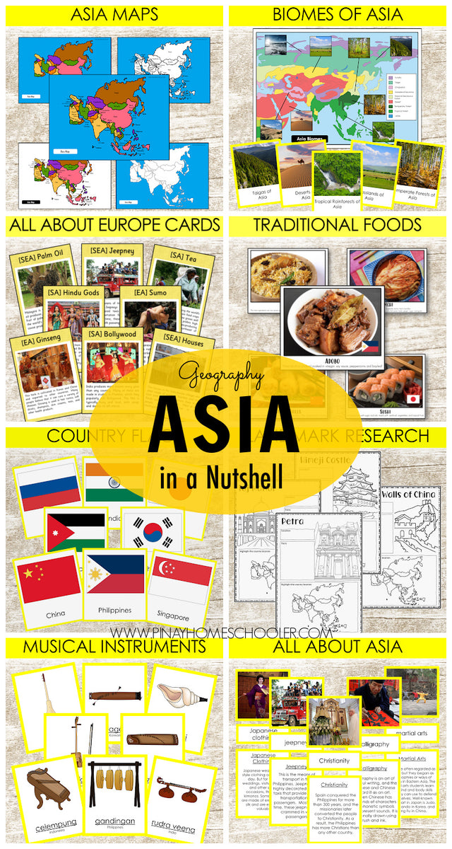 Asia in a Nutshell – Pinay Homeschooler Shop