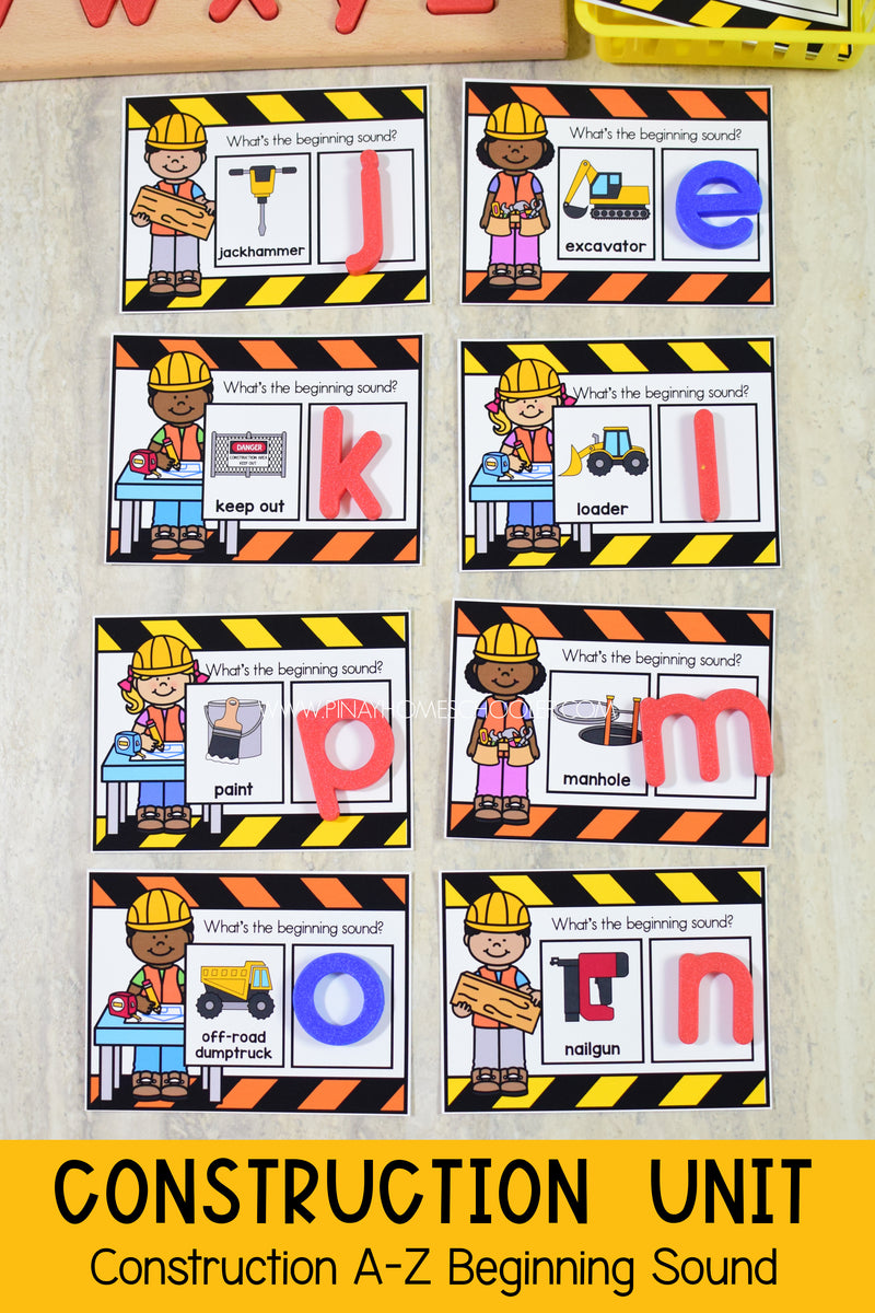 Construction and Tools Preschool Mini Unit – Pinay Homeschooler Shop