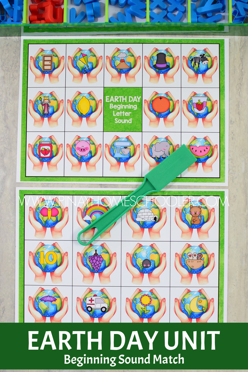 Earth Day Preschool Mega Bundle Unit – Pinay Homeschooler Shop