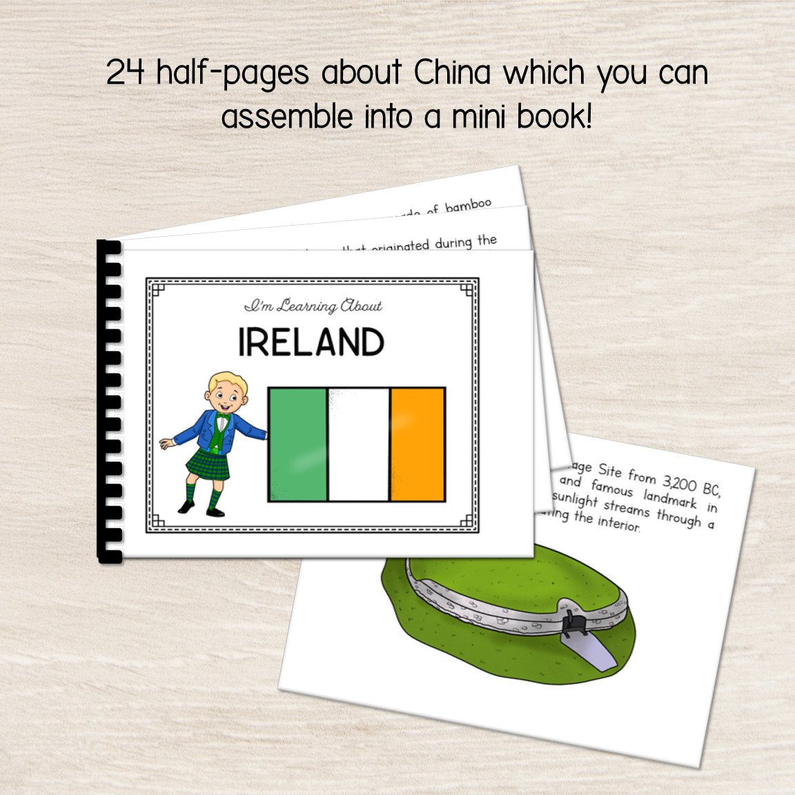 About Ireland - Mini Book – Pinay Homeschooler Shop