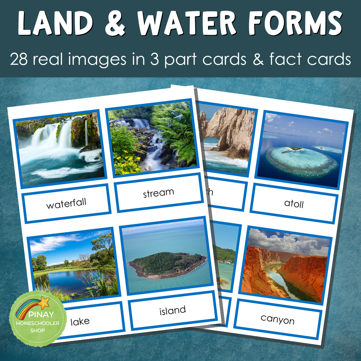 Montessori Land and Water Features – Pinay Homeschooler Shop