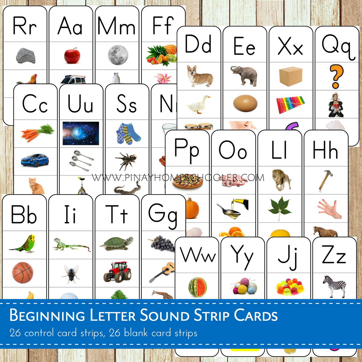 Beginning Letter Sound Phonics Cards – Pinay Homeschooler Shop