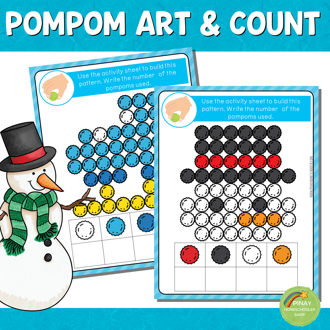 Fine Motor Skills Activities - Winter – Pinay Homeschooler Shop