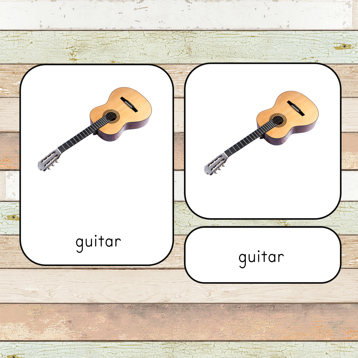 Montessori Musical Instruments 3 Part Cards [EDITABLE] – Pinay ...
