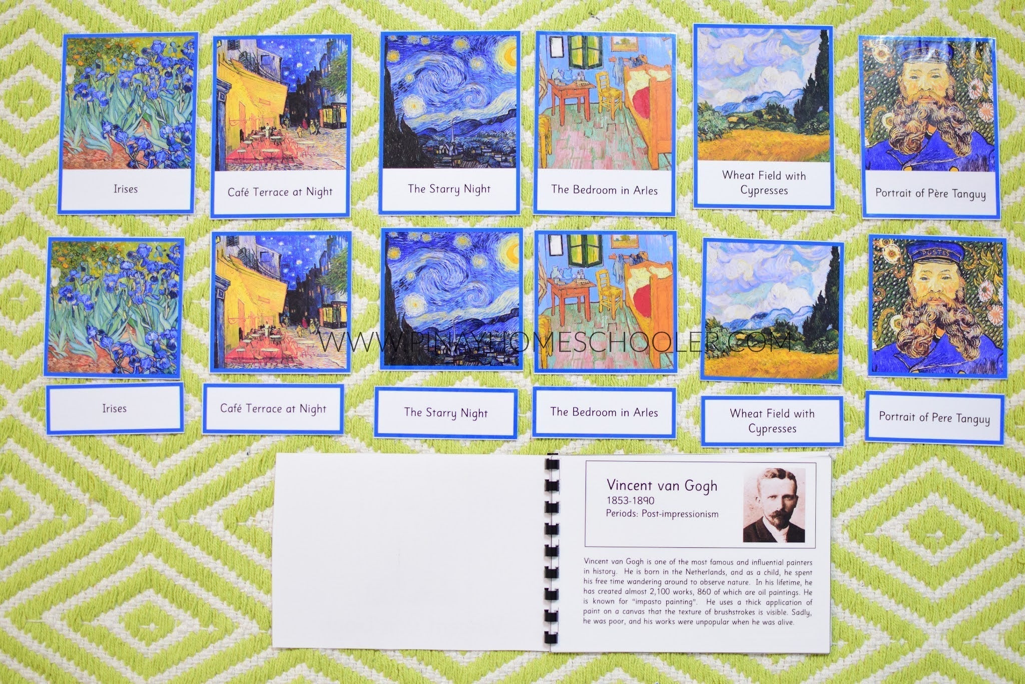 Famous Artists and their Artworks Bundle Set1 – Pinay Homeschooler Shop