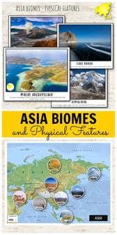 Asia Biomes and Physical Features - Montessori Inspired – Pinay ...