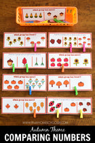 Comparing Numbers - Greater than or Less than Autumn Theme – Pinay ...