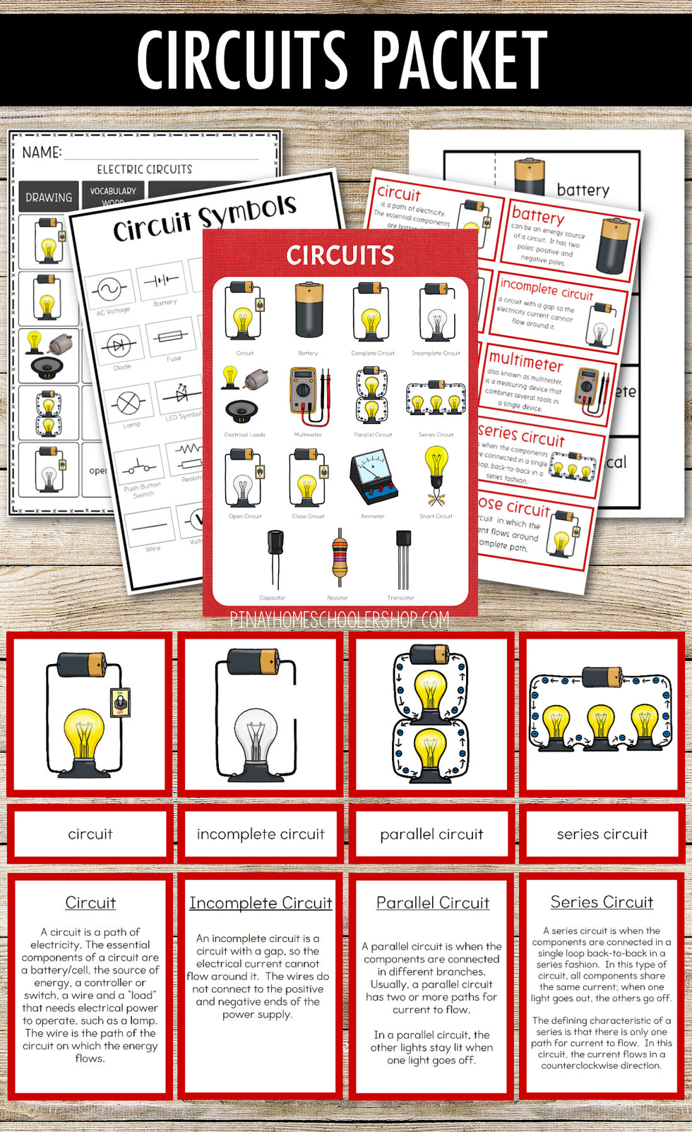Circuits Learning Pack - COMPLETE – Pinay Homeschooler Shop