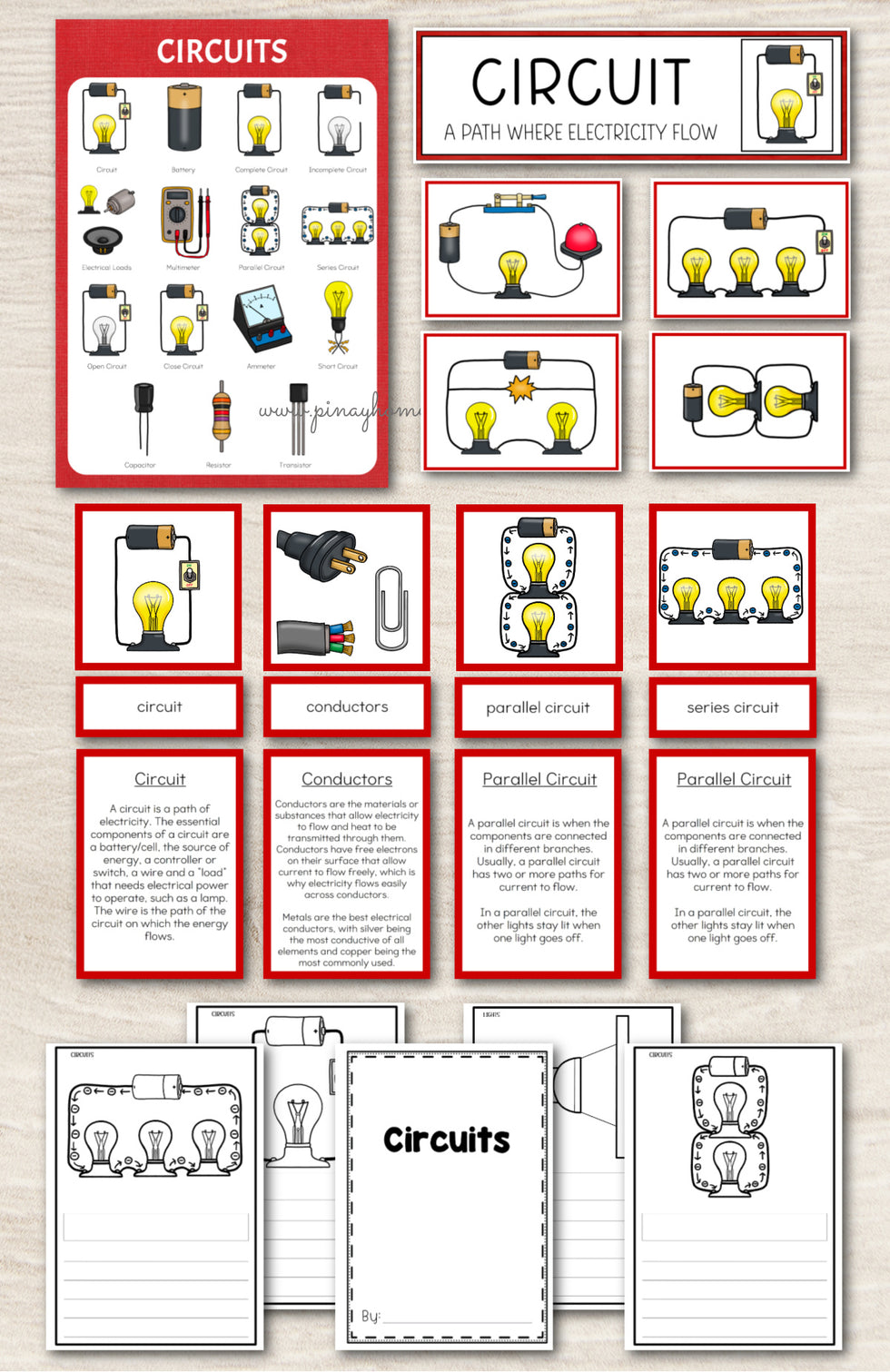 Circuits Learning Pack - COMPLETE – Pinay Homeschooler Shop
