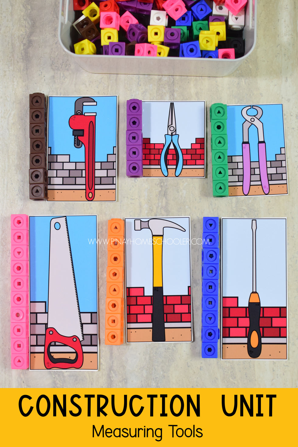 Construction and Tools Preschool Mini Unit – Pinay Homeschooler Shop