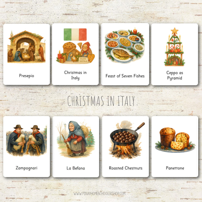 Christmas in Italy - Montessori Inspired – Pinay Homeschooler Shop
