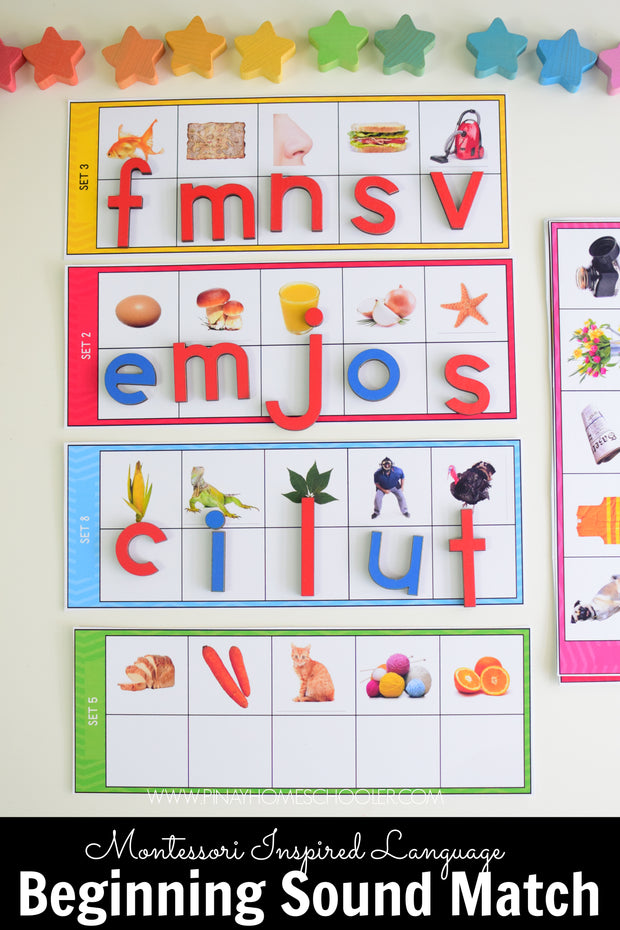 100 Pictures and Beginning Letter Matching Activity – Pinay ...