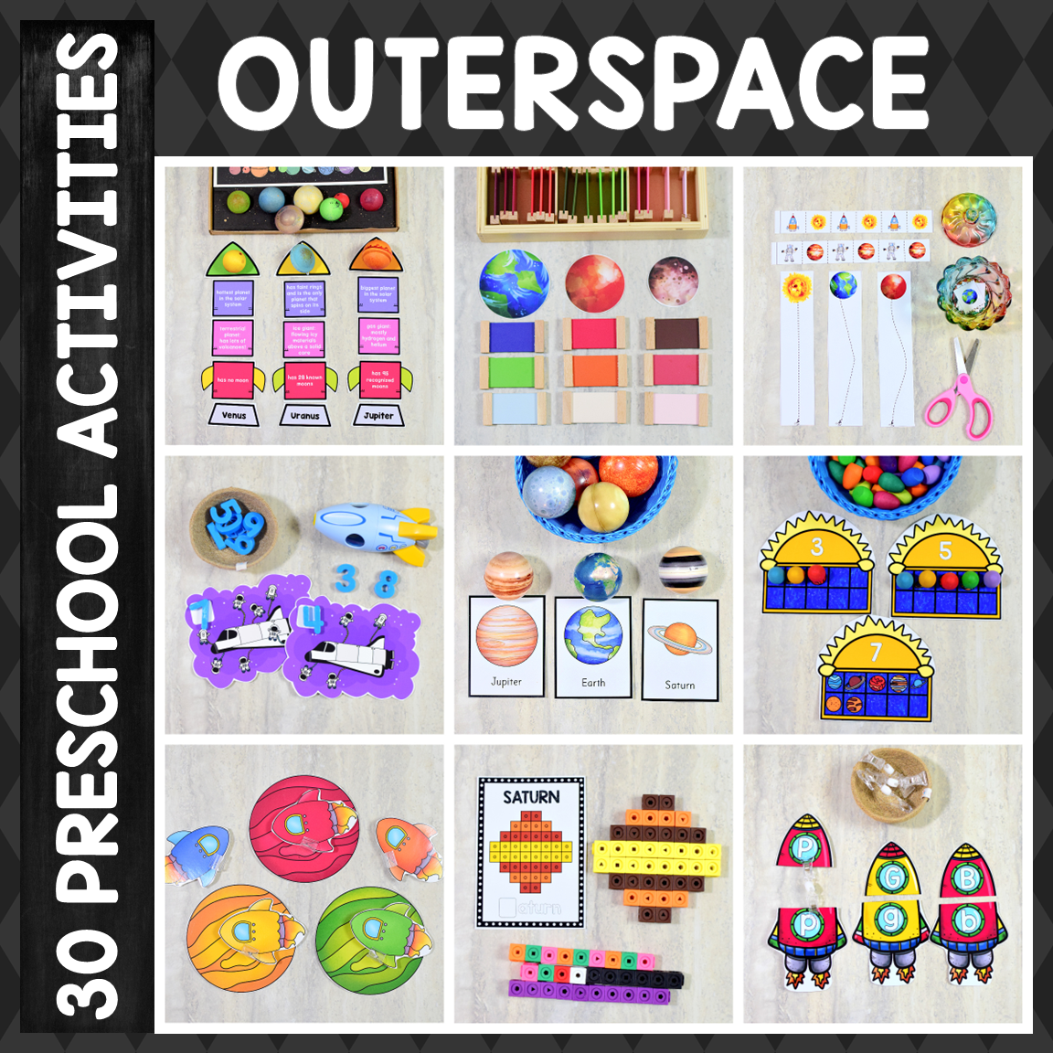 Space and Solar System Preschool and Kindergarten Centers – Pinay ...
