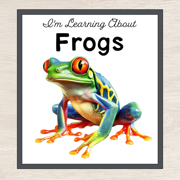 Learning About Frogs - Fact Cards and Photos – Pinay Homeschooler Shop
