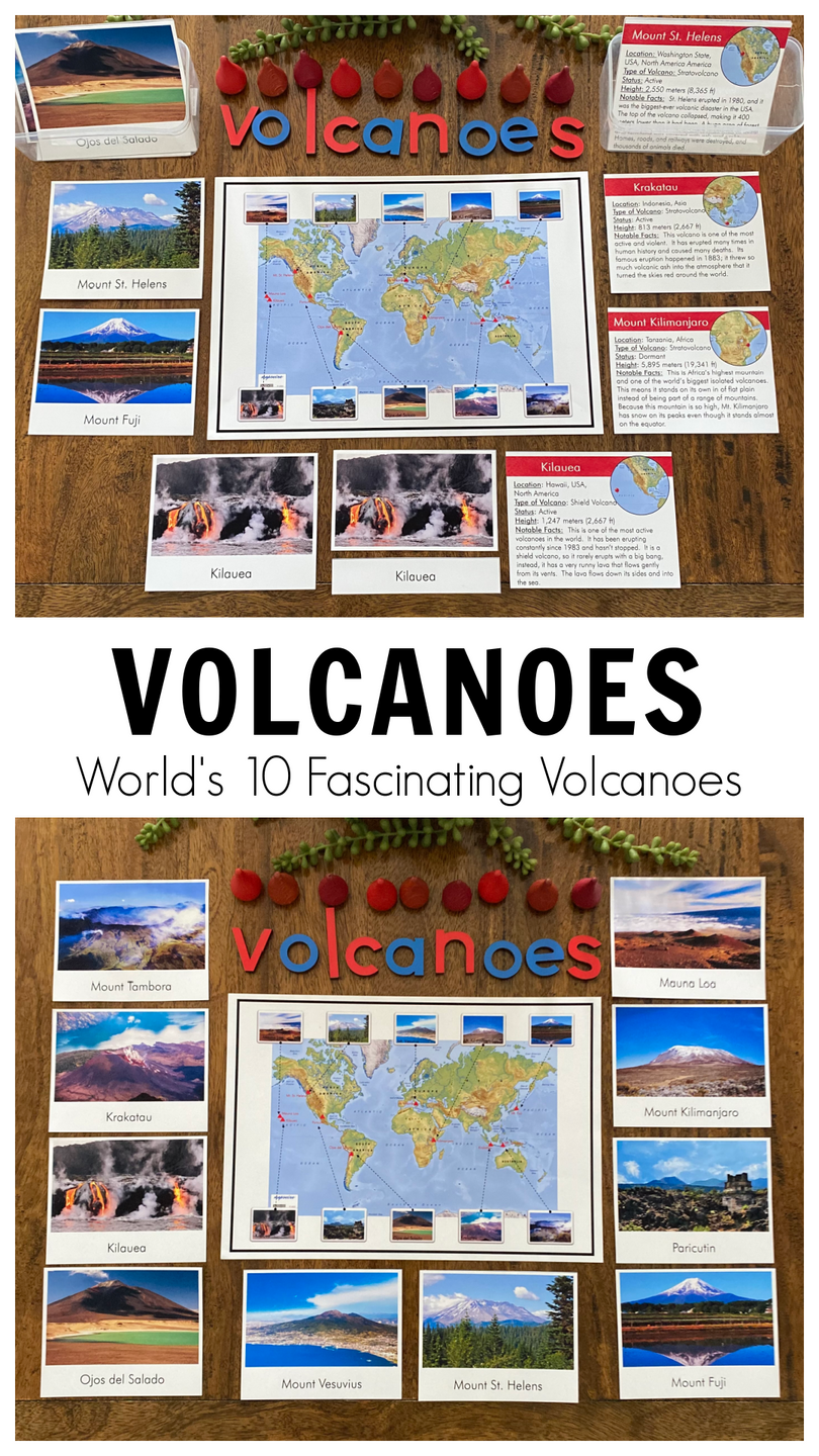 Volcanoes - World's 10 Fascinating Volcanoes – Pinay Homeschooler Shop