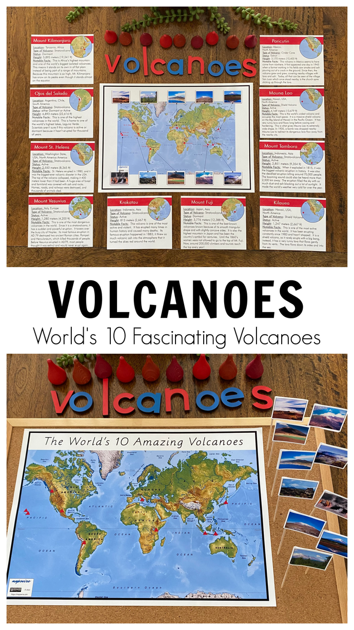 Volcanoes - World's 10 Fascinating Volcanoes – Pinay Homeschooler Shop