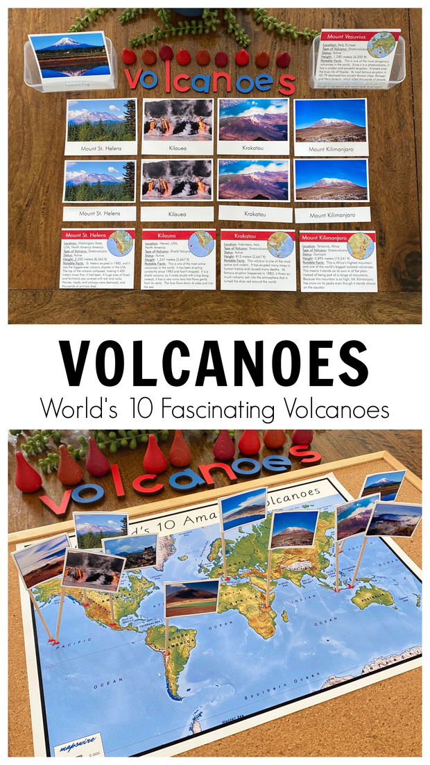 Volcanoes - World's 10 Fascinating Volcanoes – Pinay Homeschooler Shop