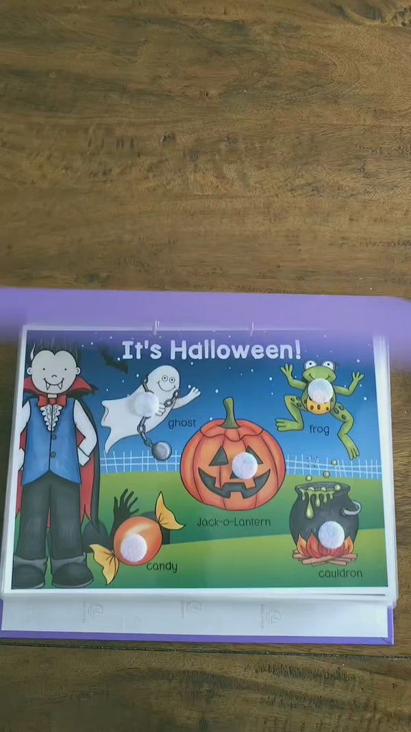Halloween Adapted Book Activity Binder - Toddler – Pinay Homeschooler Shop