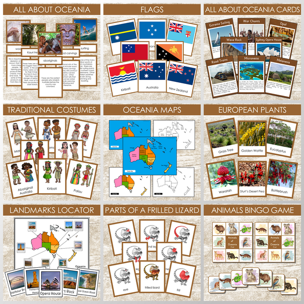 Australia/Oceania in a Nutshell – Pinay Homeschooler Shop