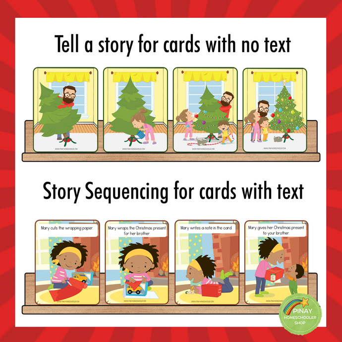 Picture Sequencing | Tell a A Story Holiday Edition – Pinay ...