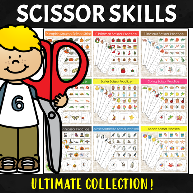 Scissor Cutting Skills Set - Ultimate Collection – Pinay Homeschooler Shop