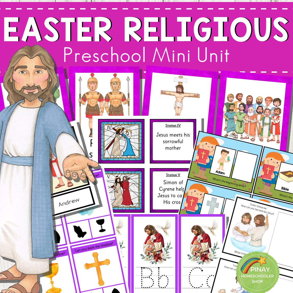 Easter Religious Preschool Unit – Pinay Homeschooler Shop