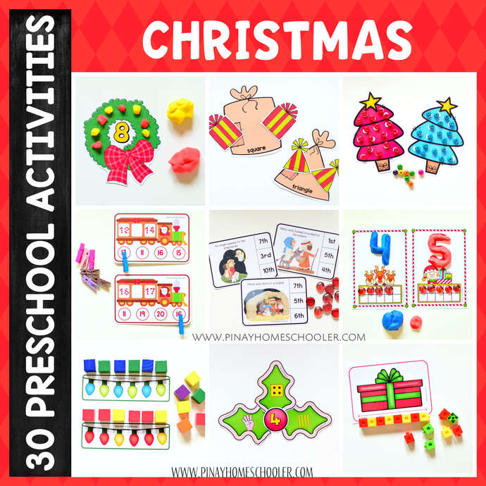 Christmas Preschool Unit - Math and Literacy Centers – Pinay ...