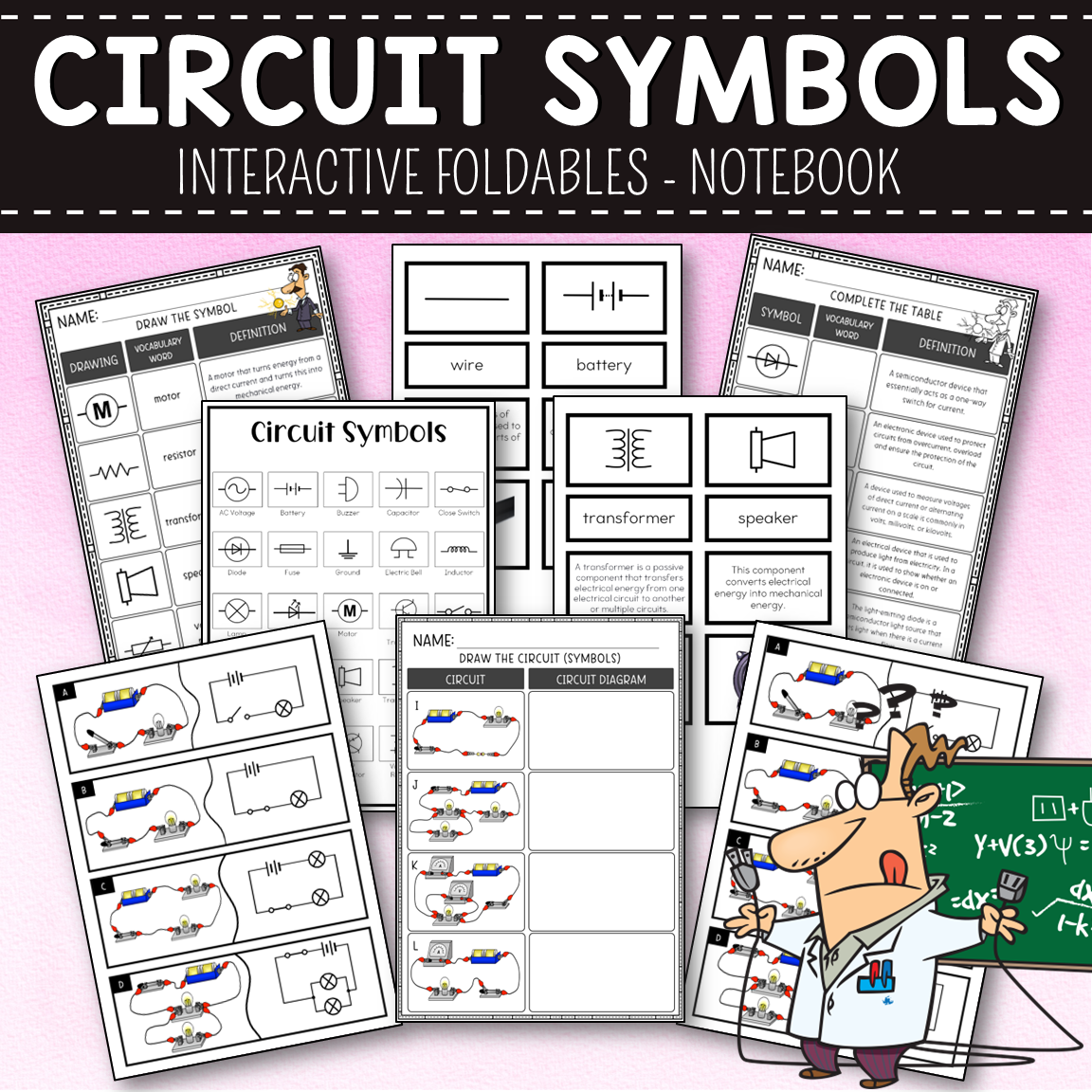Circuit Symbols Activity pack – Pinay Homeschooler Shop