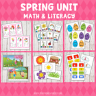 Spring Preschool Math and Literacy Pack – Pinay Homeschooler Shop