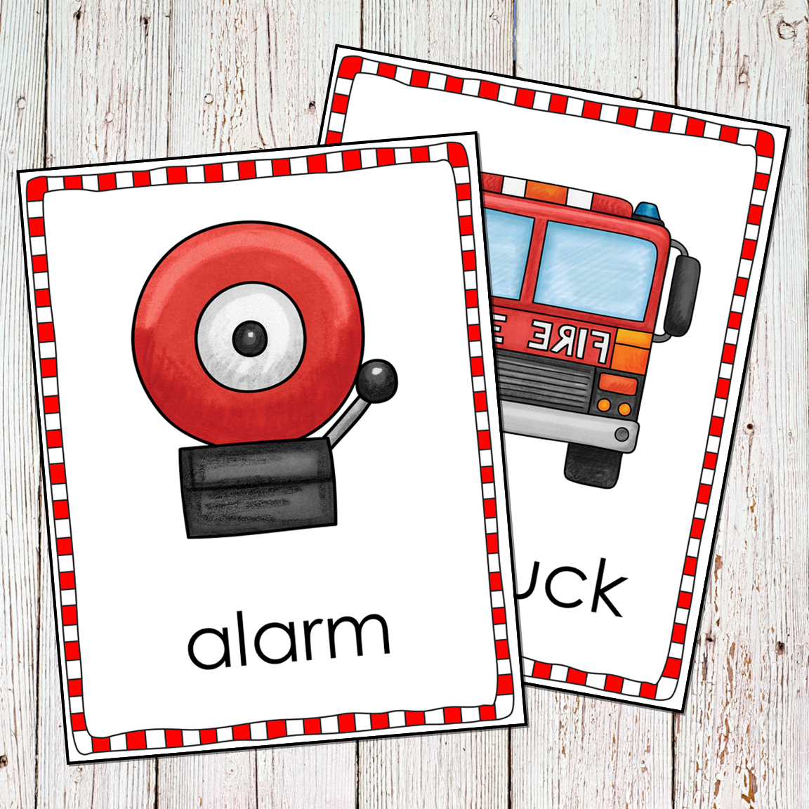 Fire Prevention Safety Preschool Math and Literacy Centers – Pinay ...