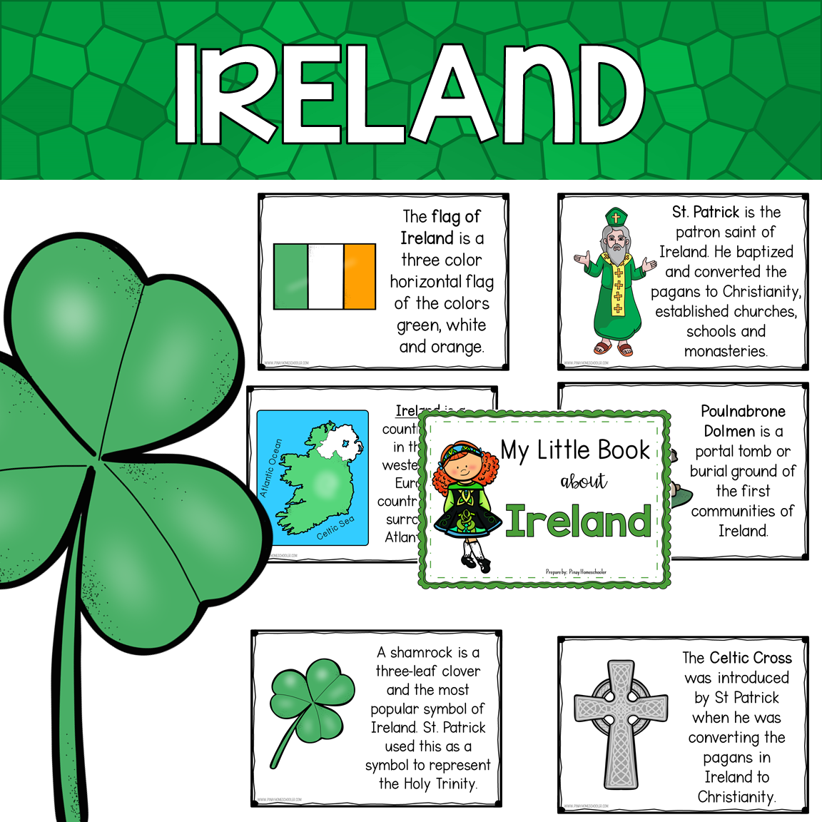 Ireland Country Study Learning Pack – Pinay Homeschooler Shop