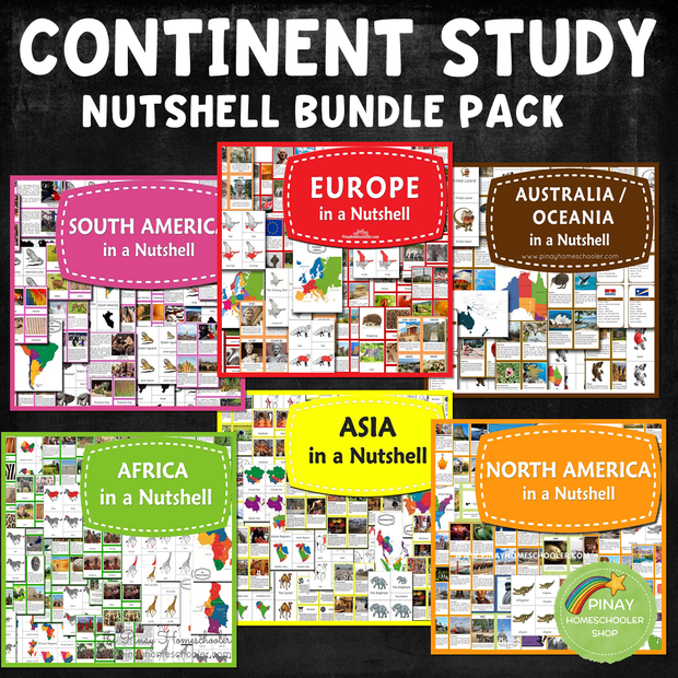 Nutshell Geography Series Bundle – Pinay Homeschooler Shop