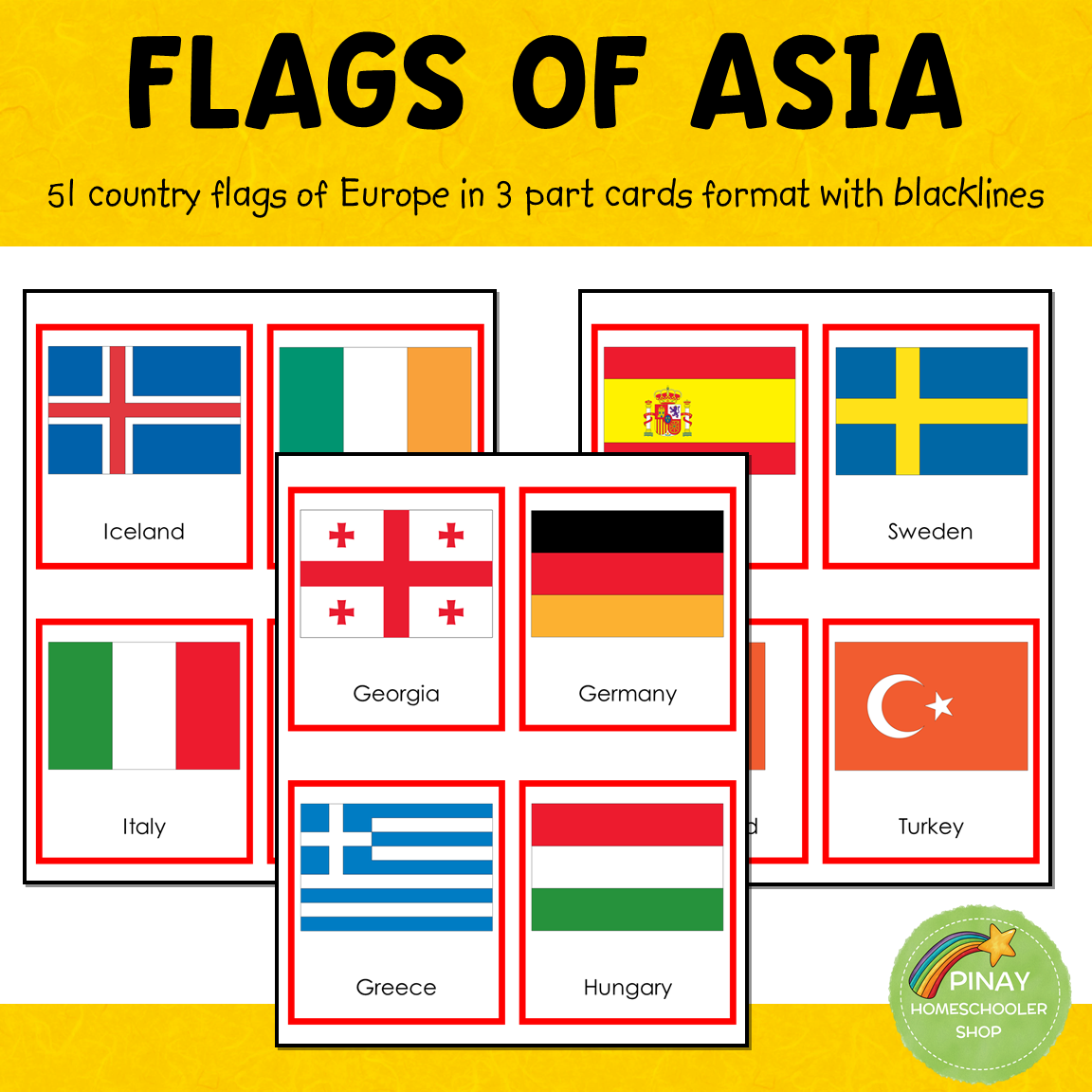 Montessori Asia 3 Part Cards and Blackline Masters – Pinay Homeschooler ...