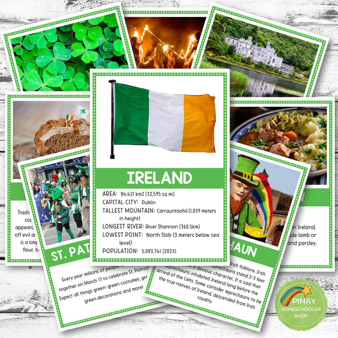 Ireland Country Study Learning Pack – Pinay Homeschooler Shop