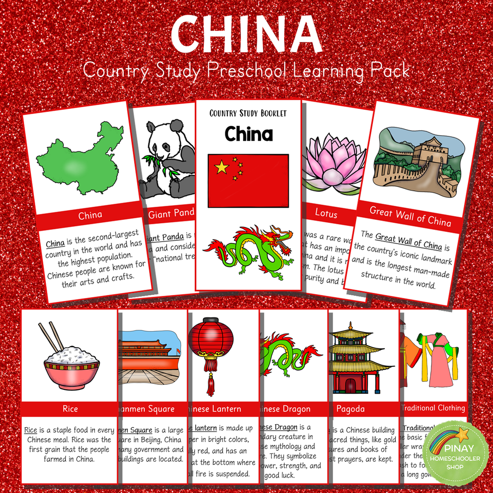 Country Study: Ancient China – Pinay Homeschooler Shop