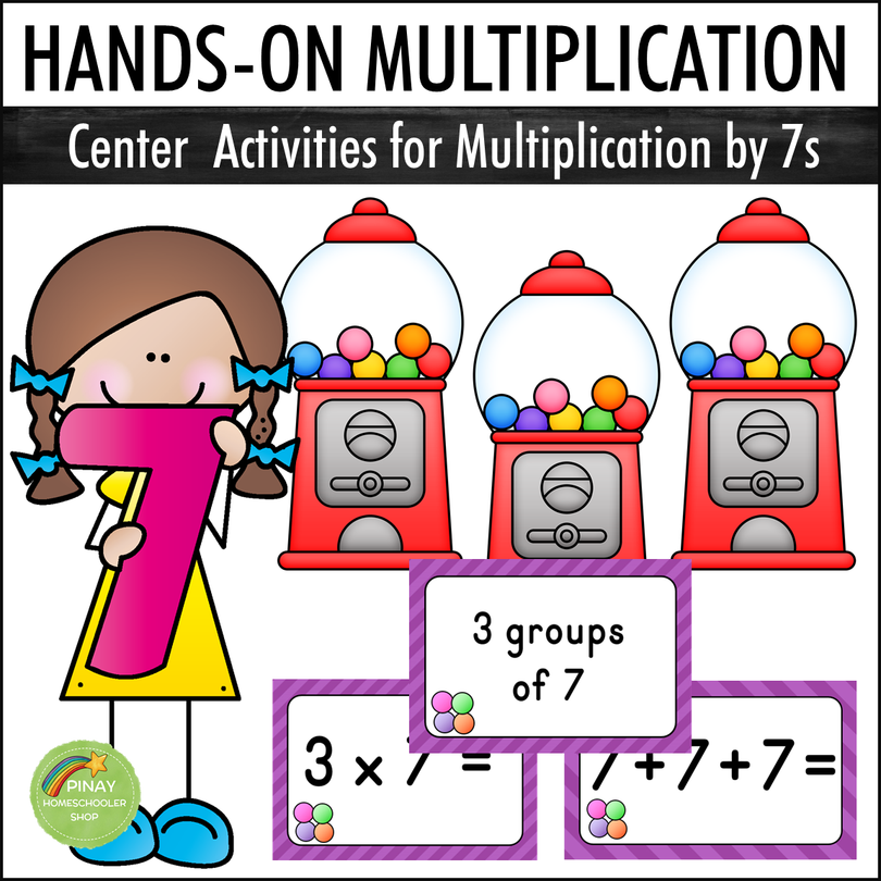 Hands-on Multiplication BUNDLE - Center Activities – Pinay Homeschooler ...