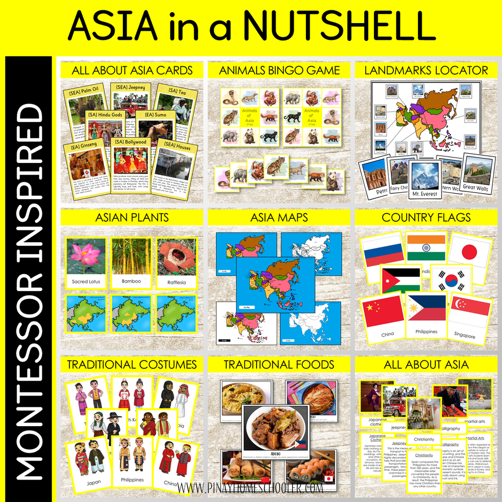 Asia in a Nutshell – Pinay Homeschooler Shop