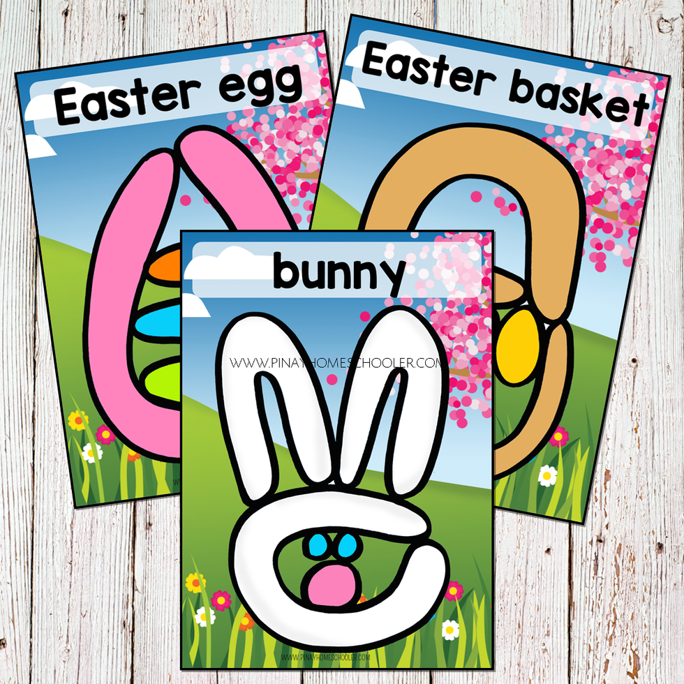 Easter Preschool Kindergarten Mini Unit – Pinay Homeschooler Shop